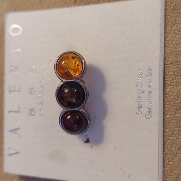 Ian & Valery | Jewelry | Valerie 888 Ian Valery Co Sterling Amber ...